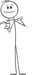 Stickman Eating Vector Images (over 170)