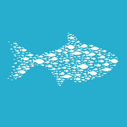 Fish group Royalty Free Vector Image - VectorStock