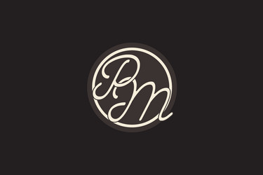 Pm Monogram Vector Images (over 1,400)