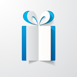 Box packaging die cut template design 3d mock-up Vector Image