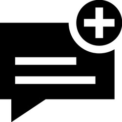 Add message Royalty Free Vector Image - VectorStock