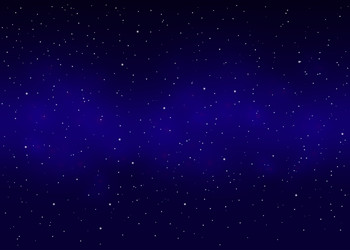 Blue space landscape Royalty Free Vector Image