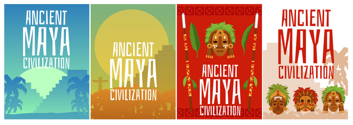 Maya Civilization Poster Vector Images (over 110)