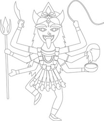 Kali Goddess Vector Images (over 230)