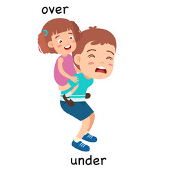 Over Under Clipart
