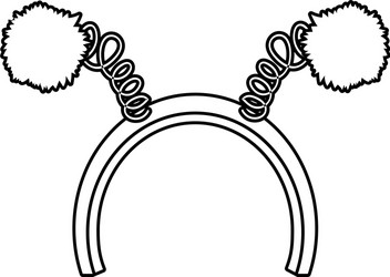 Party props cartoon Royalty Free Vector Image - VectorStock