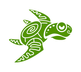 Mayan aztec totem animals with inca pattern Vector Image