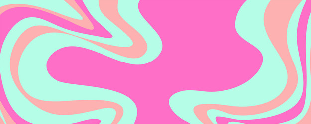 Wave y2k background for retro design liquid Vector Image