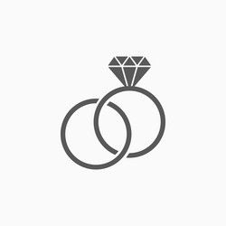 Two Wedding Rings Vector Images (over 4,000)