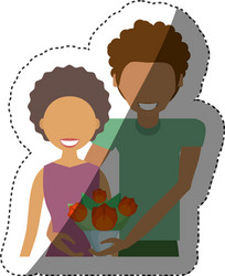 Couple Shadow Hug Vector Images (over 230)