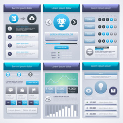 Ui design Royalty Free Vector Image - VectorStock