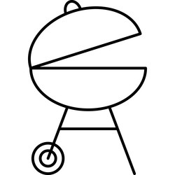 Barbecue Grill Outline Vector Images (over 22,000)