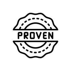 Prove Royalty Free Vector Image - VectorStock