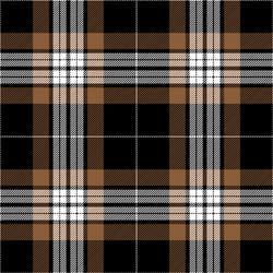 Brown tartan plaid seamless pattern Royalty Free Vector