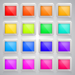 Color frame art design beautiful Royalty Free Vector Image