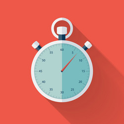 90 minutes timer stopwatch or countdown icon time Vector Image