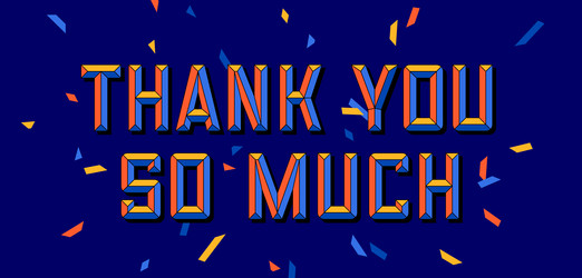 Thank You so Much Vector Images (over 170)