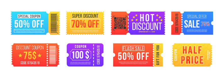 Coupon Illustrator Vector Images (over 110,000)
