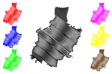 Kolar district karnataka state republic india Vector Image