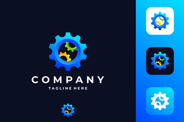 Abstract Gear Logo Vector Images (over 16,000)