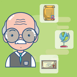 Bald Teacher Vector Images (over 370)