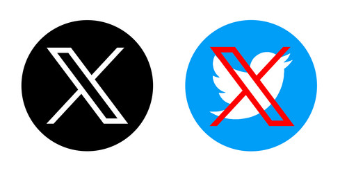 Facebook threads x twitter instagram youtube Vector Image