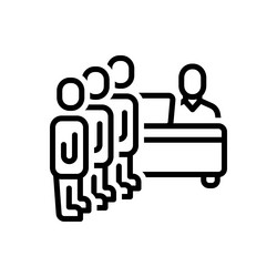 Queue Silhouette Vector Images (over 330)