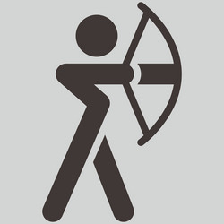 Bow and Arrow Stick Figure Vector Images (78)