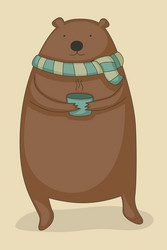 Teddy Bear Tea Vector Images (over 300)
