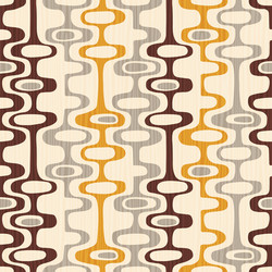 Seamless retro mid century modern pattern Vector Image