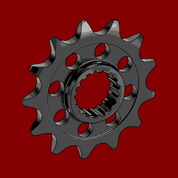 Sprocket motorcycle template for design needs Vector Image