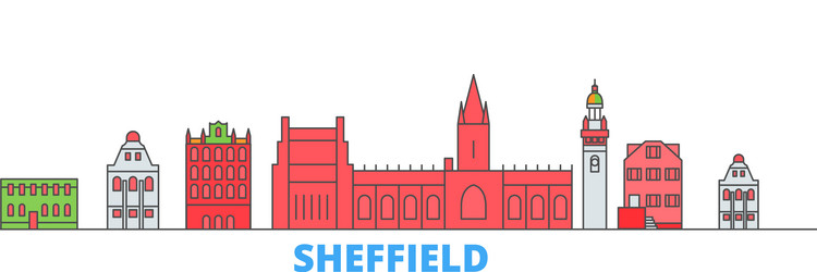 Sheffield Landmarks Vector Images (over 100)