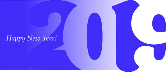 2019 card Royalty Free Vector Image - VectorStock