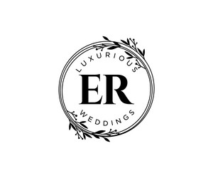 Er Monogram Vector Images (over 2,100)