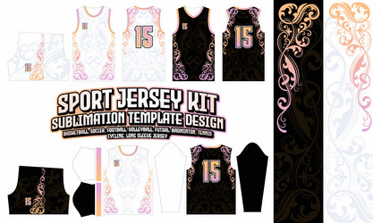 Halftone triangle jersey design apparel Royalty Free Vector