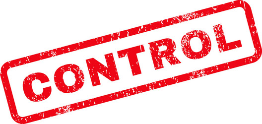 Control failed text rubber stamp Royalty Free Vector Image