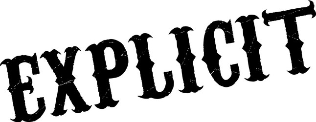 Explicit Stamp Lyrics Vector Images (over 100)