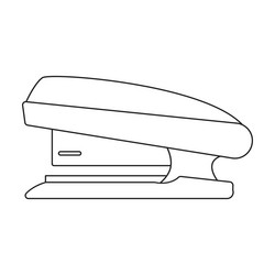 Stapler outline icon Royalty Free Vector Image