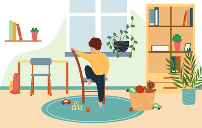 Kids Helping at Home Vector Images (over 4,000)