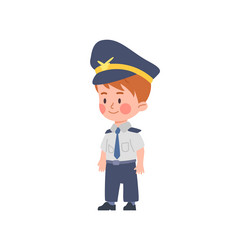 Chibi pilot Royalty Free Vector Image - VectorStock