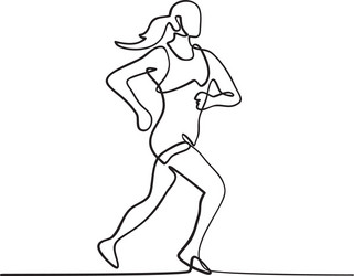 Runner Drawing