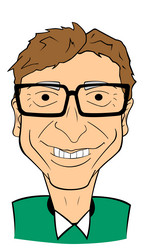 Bill Gates Vector Images (over 170)