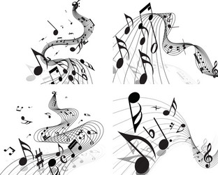 Musical notes Royalty Free Vector Image - VectorStock