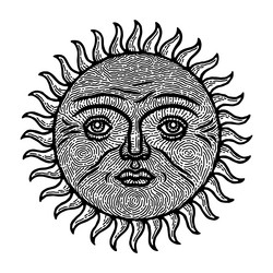 Medieval Sun Vector Images (over 2,300)