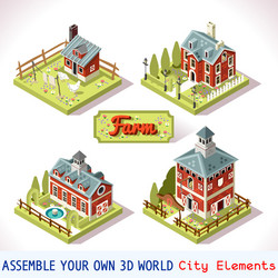Farm Isometric Game Vector Images (over 410)