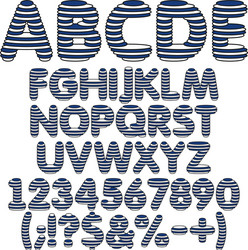 Letter Marine Alphabet Vector Images (over 2,300)