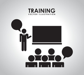 Teach with children color training material Vector Image