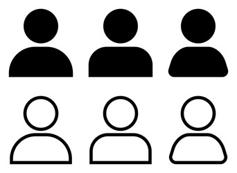 Head with gears sign icon male human Royalty Free Vector