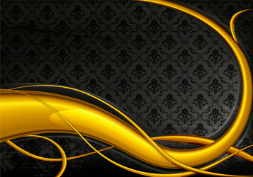 Black abstract background Royalty Free Vector Image