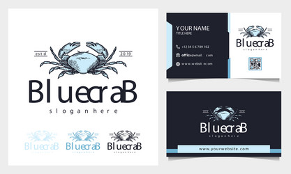 Blue Crab Logo Vector Images (over 790)